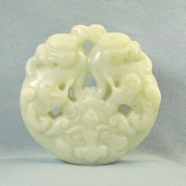 Chinese Jade Foo Dogs - Etsy