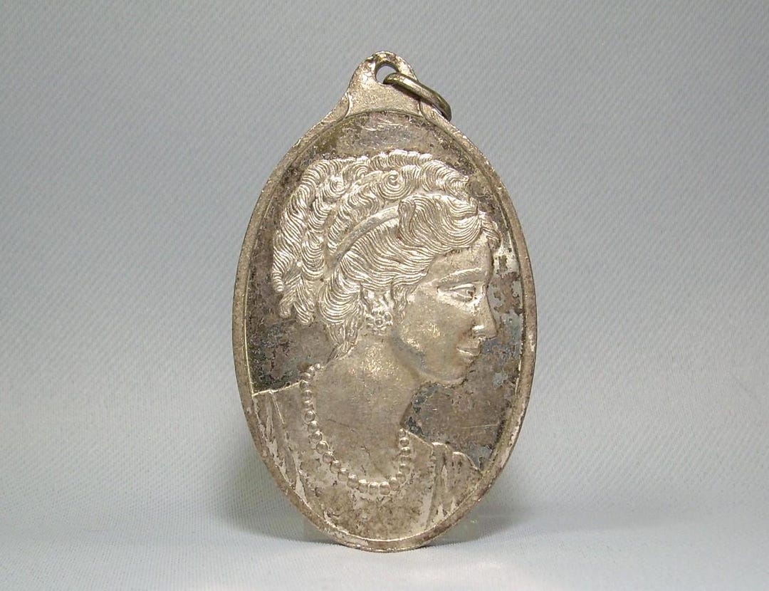 1/2oz PURE SILVER Ingot Pendant Ornament-vintage 16g .999 Fine Silver ...