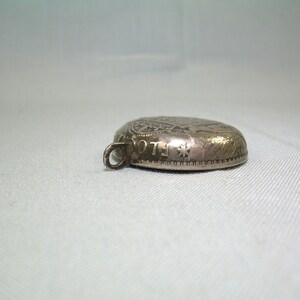 STERLING WWII 1943 LOVE Token Australian Florin Coin Watch Fob Charm ...