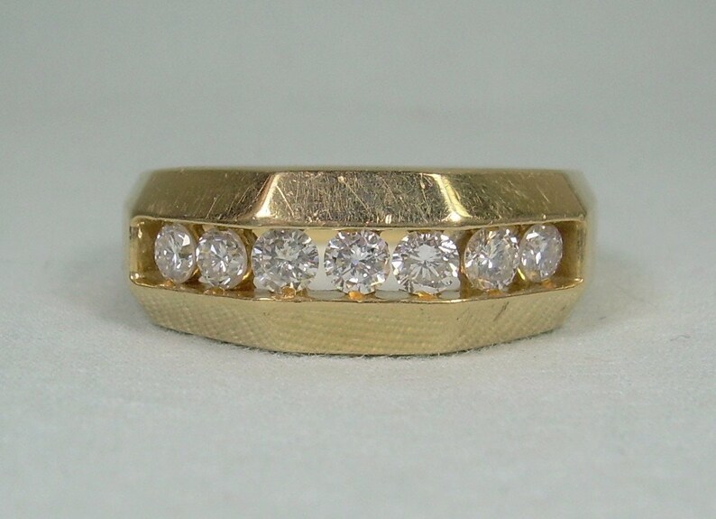 6.2g 14K GERMAN DIAMOND Ring Sz 8-vintage Deco Antique-14kt - Etsy
