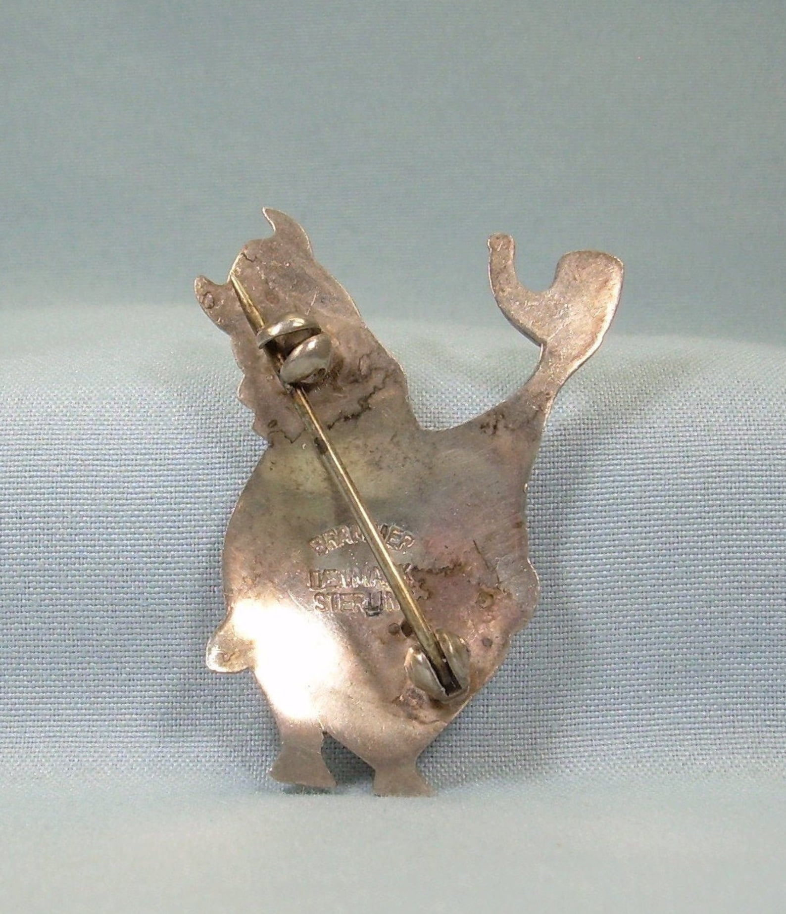 STERLING DANISH VIKING Pin Brooch-vintage 925 Silver-brammer | Etsy