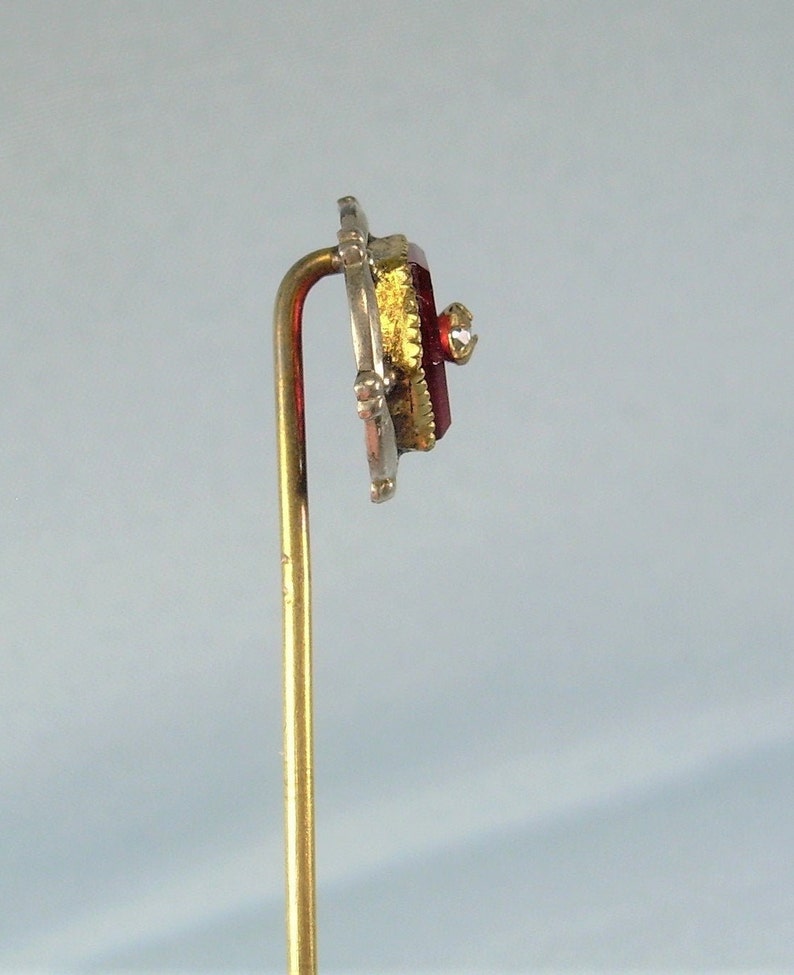 VICTORIAN Stick Pin Brooch-vintage Antique Gold-jacques | Etsy