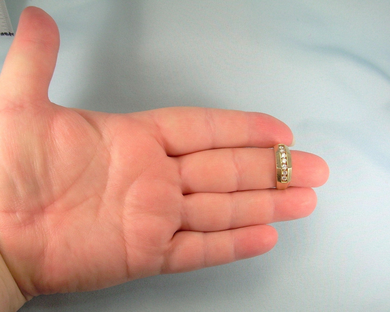 6.2g 14K GERMAN DIAMOND Ring Sz 8-vintage Deco Antique-14kt | Etsy