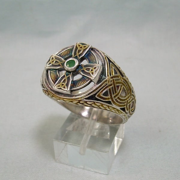 Celtic Cross Rings - Etsy