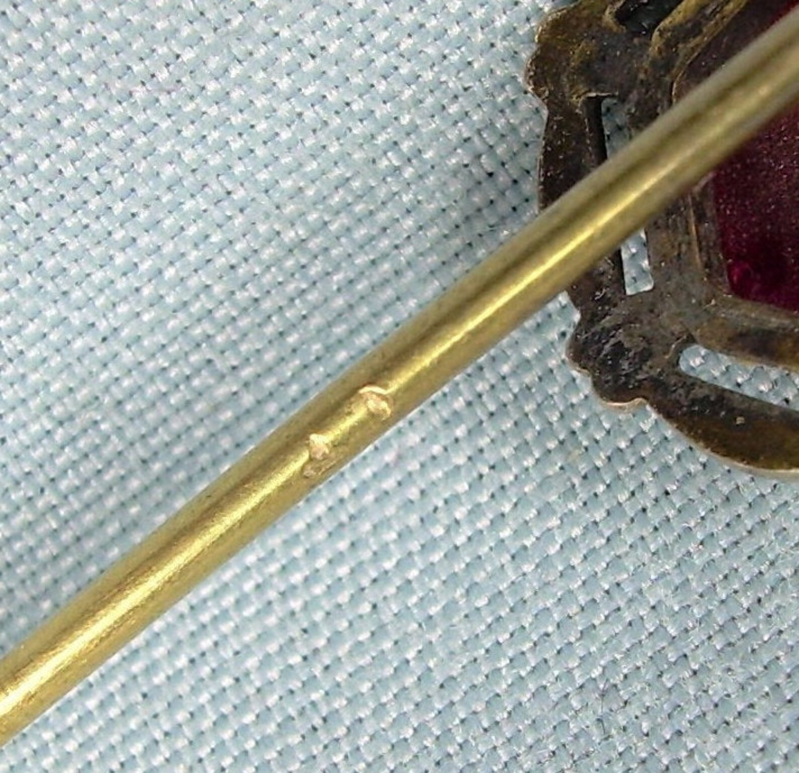 VICTORIAN Stick Pin Brooch-vintage Antique Gold-jacques | Etsy