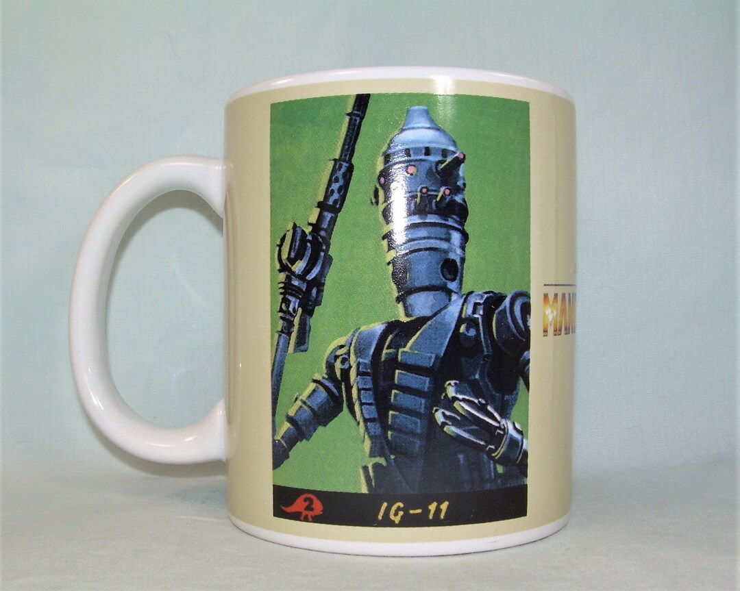 STAR WARS Mandalorian IG-11 Bounty Hunter Droid Coffee Tea Mug Cup ...