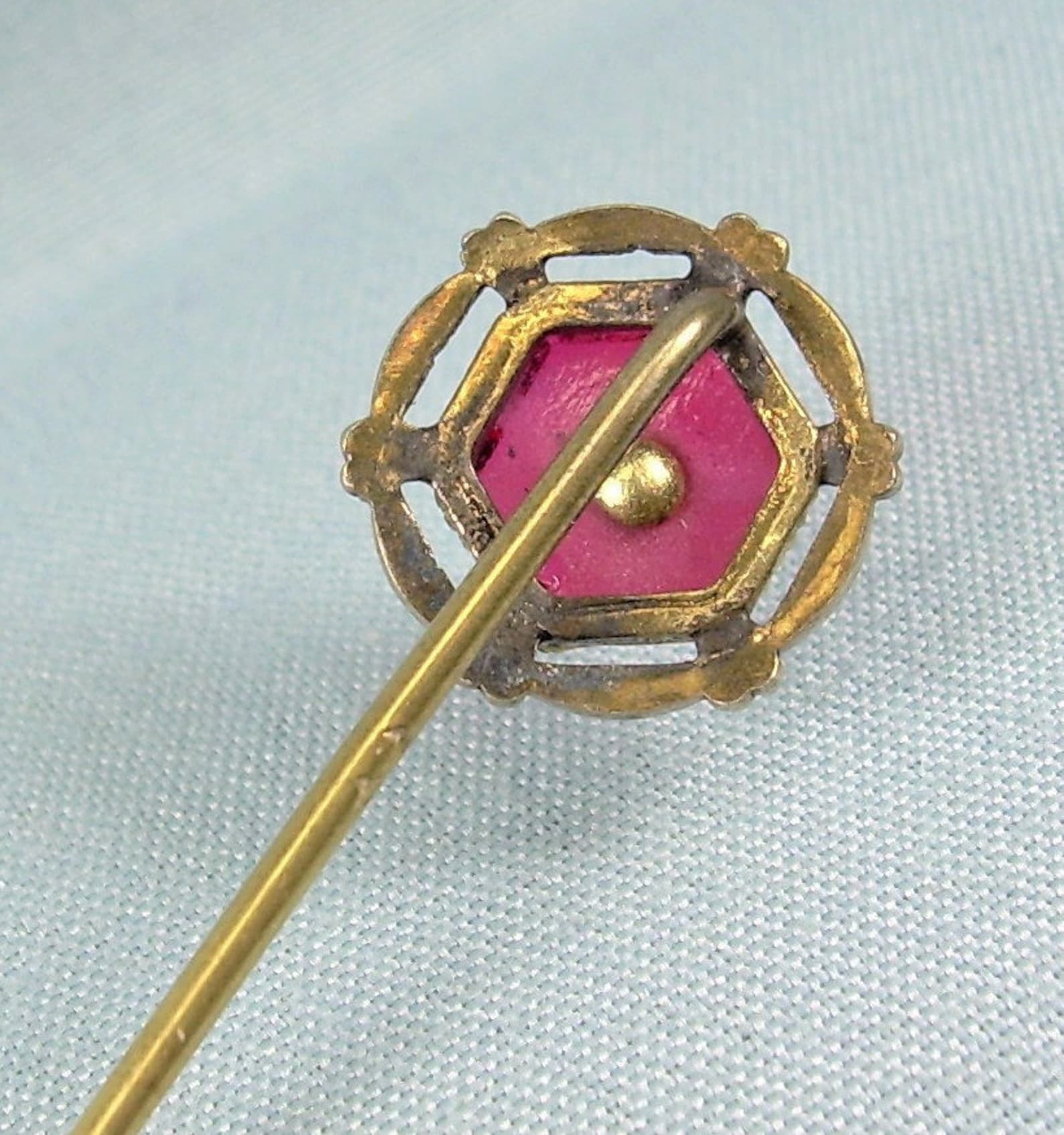 VICTORIAN Stick Pin Brooch-vintage Antique Gold-jacques | Etsy