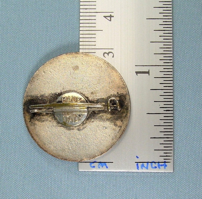 ANTIQUE PORCELAIN ROMA Italy Pin Brooch-vintage Hand Painted | Etsy