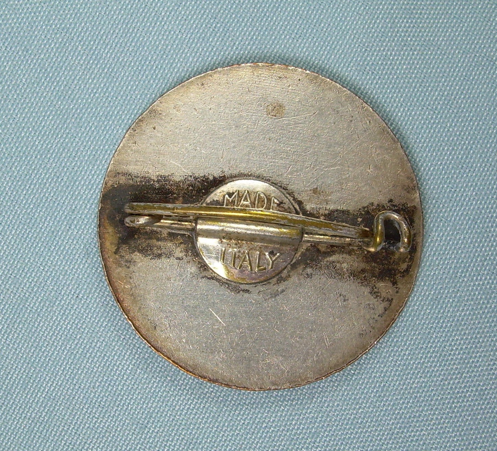 ANTIQUE PORCELAIN ROMA Italy Pin Brooch-vintage Hand Painted - Etsy