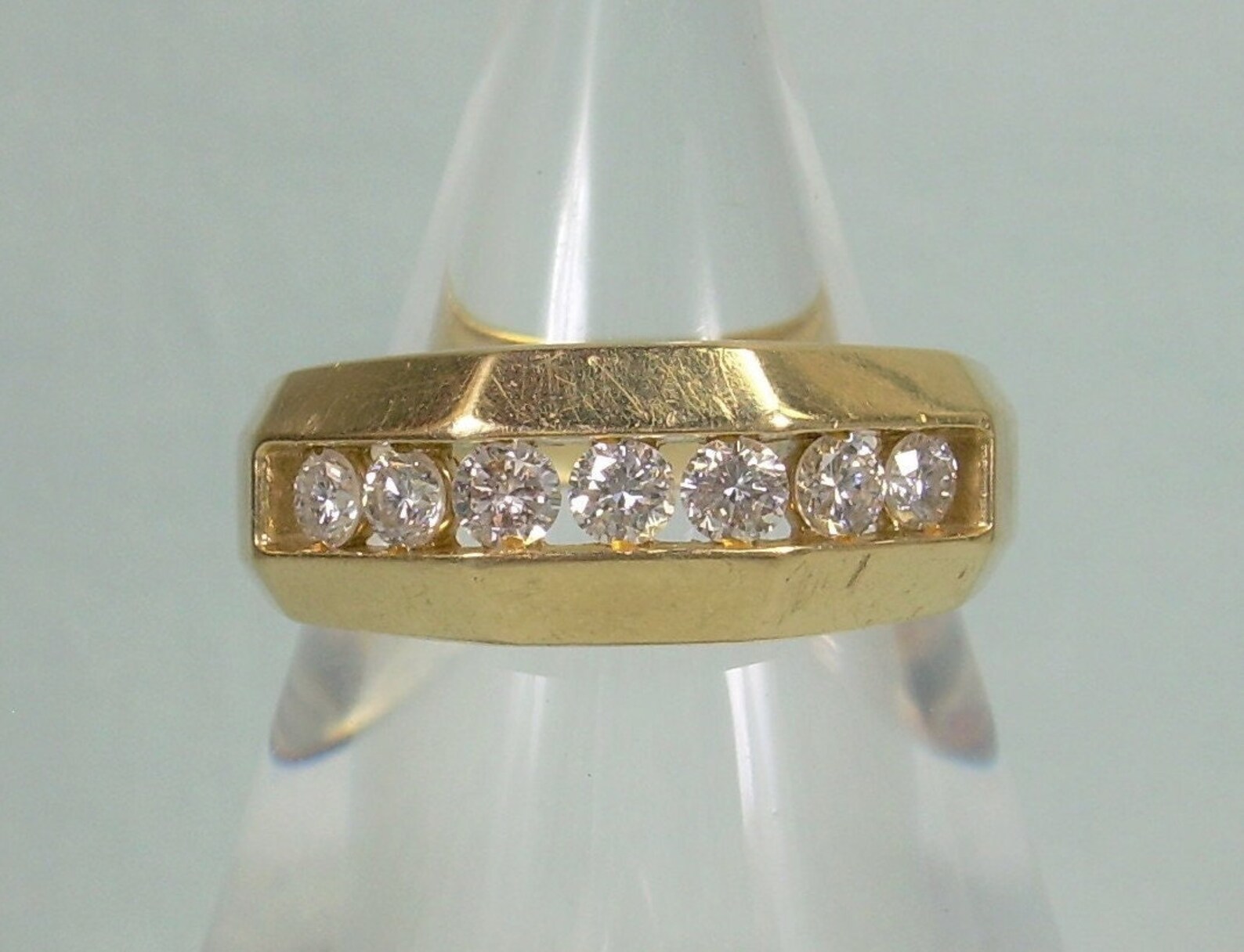6.2g 14K GERMAN DIAMOND Ring Sz 8-vintage Deco Antique-14kt - Etsy