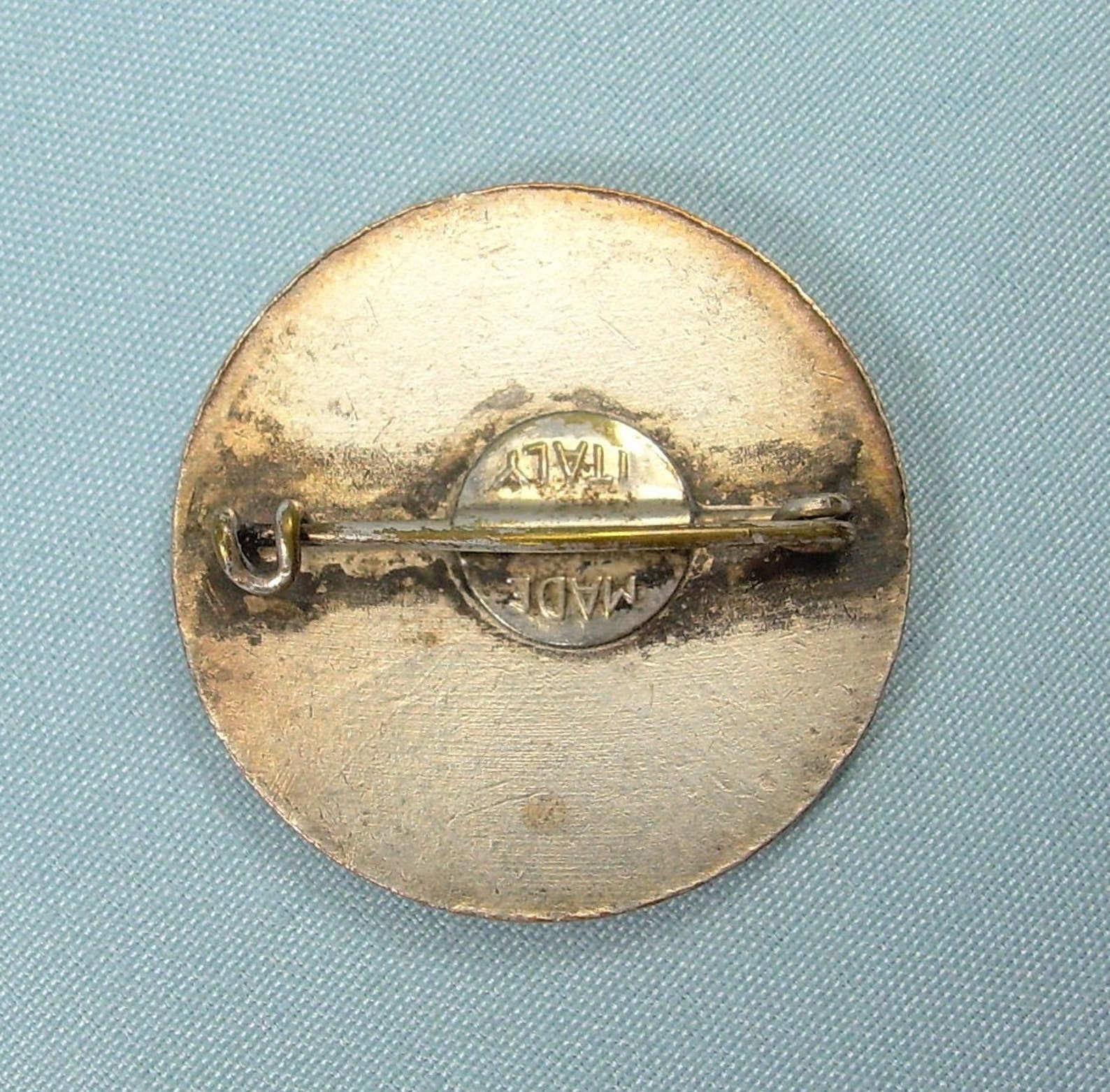 ANTIQUE PORCELAIN ROMA Italy Pin Brooch-vintage Hand Painted - Etsy