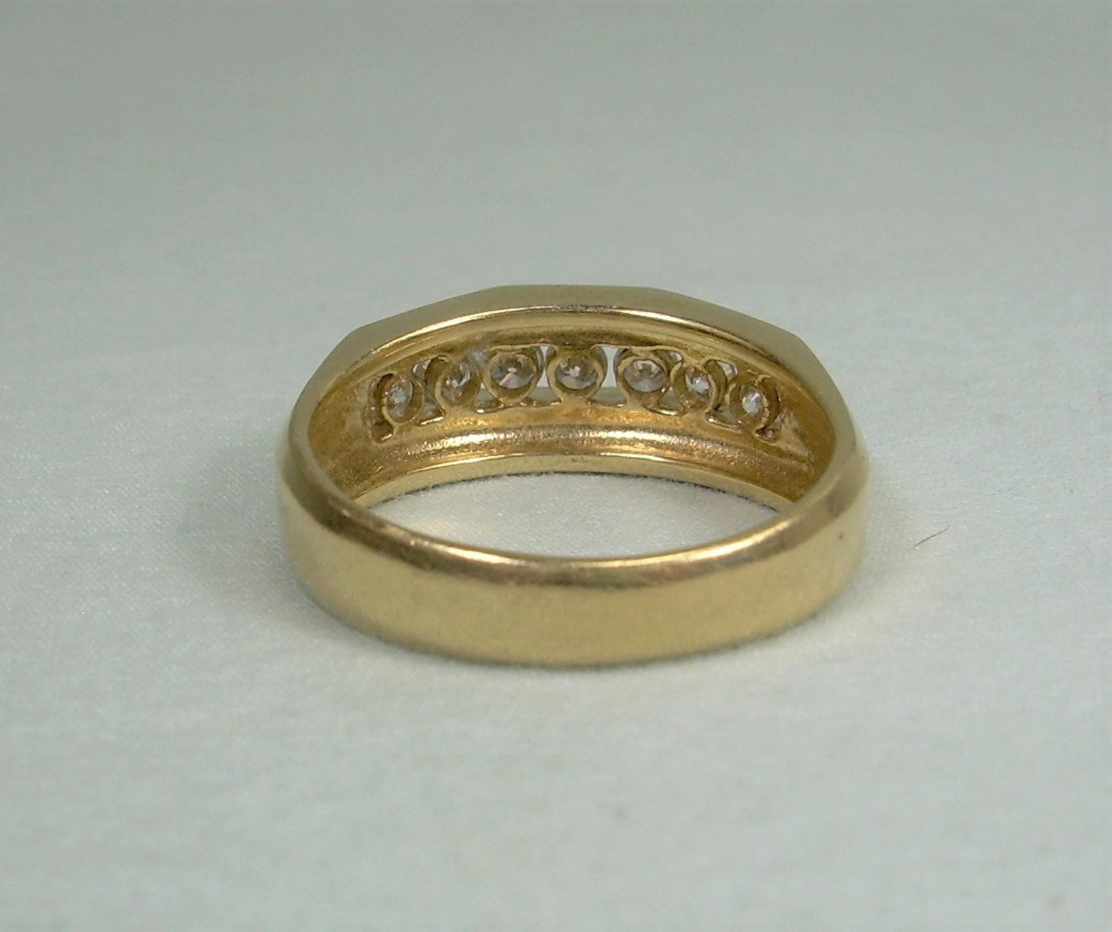 6.2g 14K GERMAN DIAMOND Ring Sz 8-vintage Deco Antique-14kt - Etsy