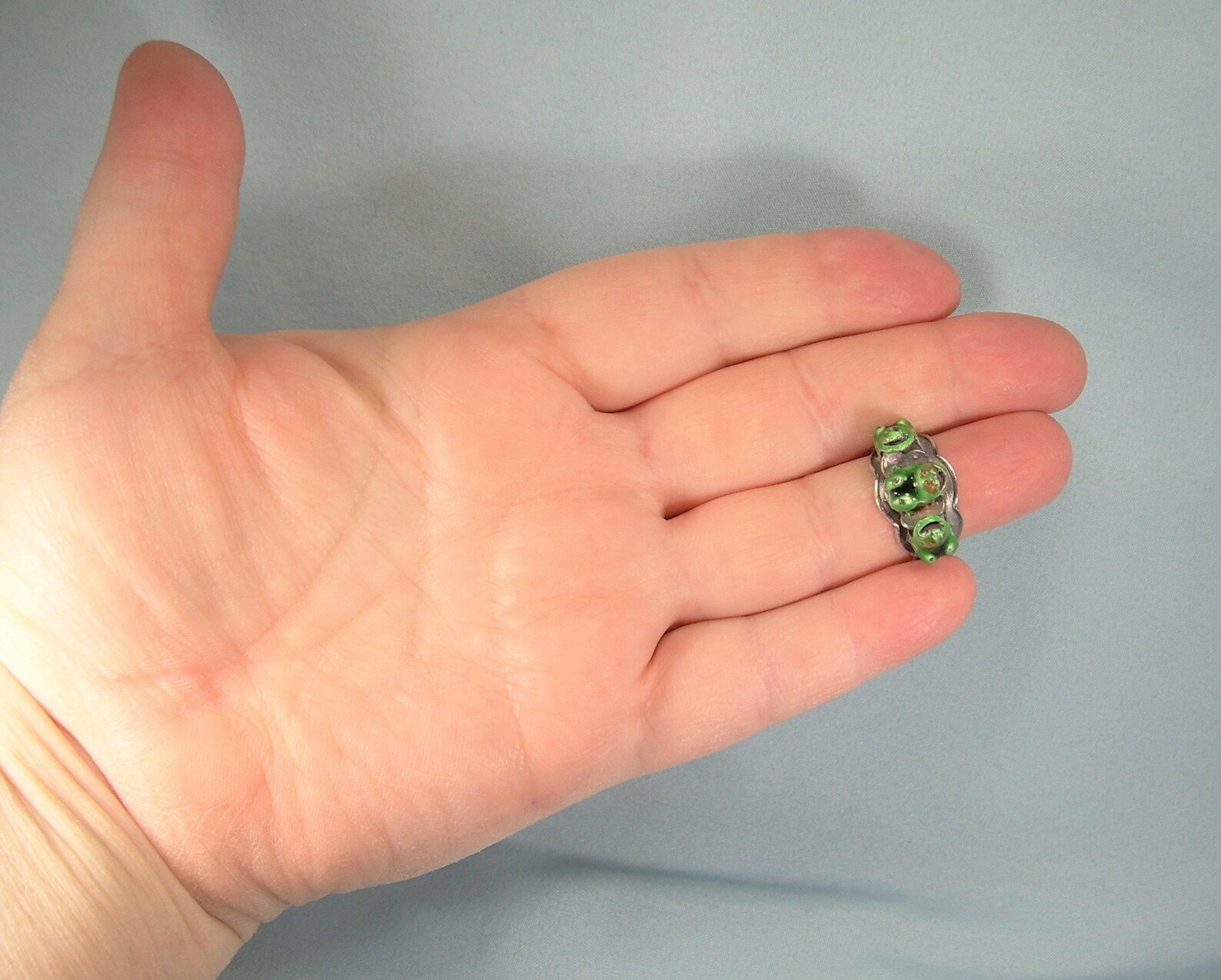 STERLING THREE FROGS Ring Adjustable Size-vintage 925 - Etsy
