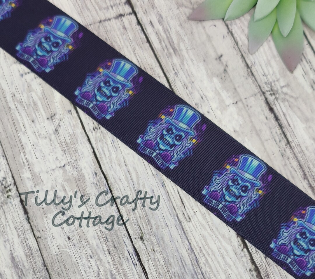 1.5" Halloween Ghost Top Hat Skull Horror Movie Scary Haunted House ...