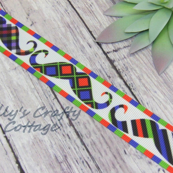Mustache Ribbon - Etsy