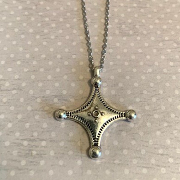 Equal Cross Pendant - Etsy