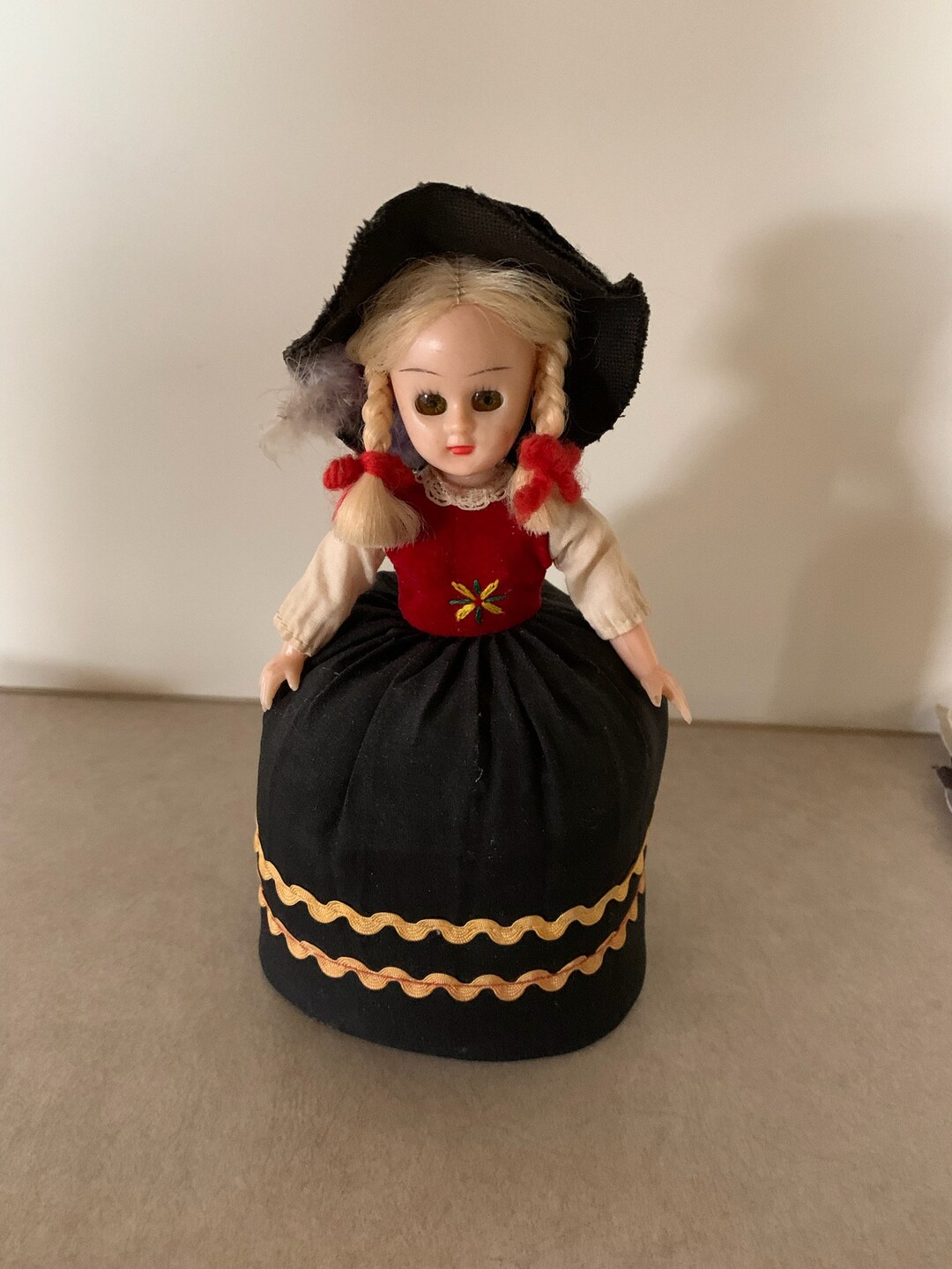 Vintage German Sleepy Eye Doll, Vintage Heidi Doll, Vintage Doll, 7 ...