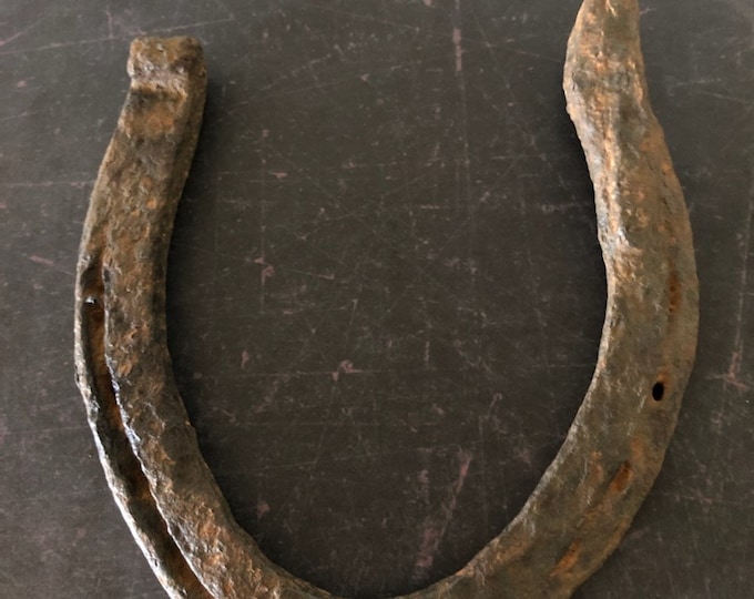 1 - 1920's Vintage Iron Draft Horseshoe, Vintage Horseshoe, Vintage ...