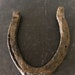 1 1920's Vintage Iron Draft Horseshoe, Vintage Horseshoe, Vintage Horse ...