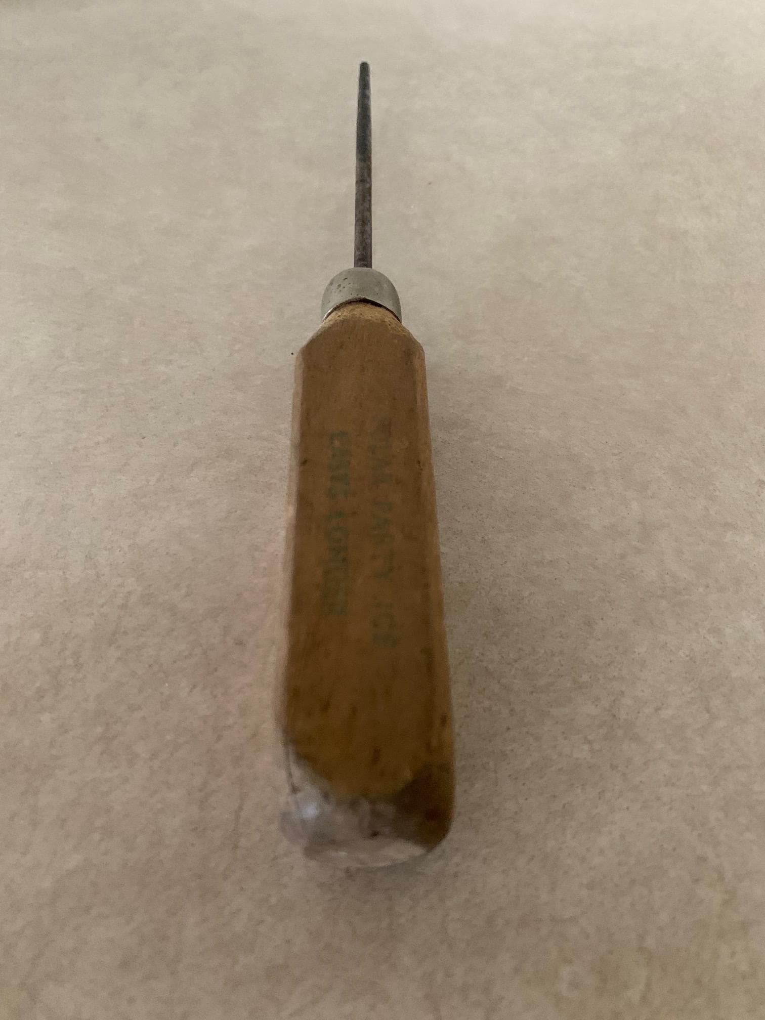 Antique Ice Pick, Ice Pick, Vintage Tools, Antique Tools, Wood Handle ...