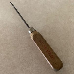 Antique Ice Pick, Ice Pick, Vintage Tools, Antique Tools, Wood Handle ...