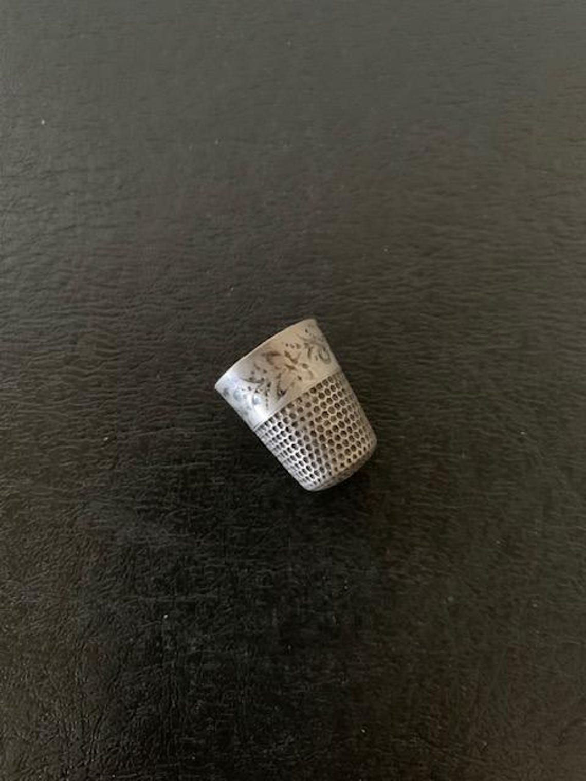 Vintage Sterling Silver Thimble, Vintage Thimble, Sterling Thimble ...