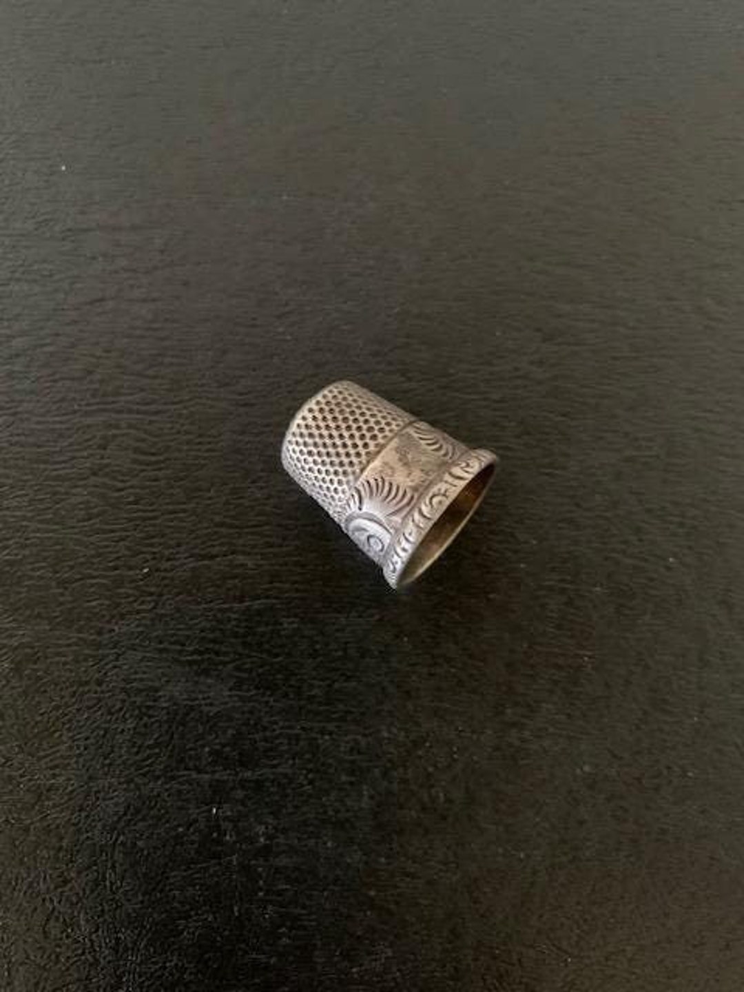 Vintage Sterling Silver Thimble, Vintage Thimble, Sterling Thimble ...