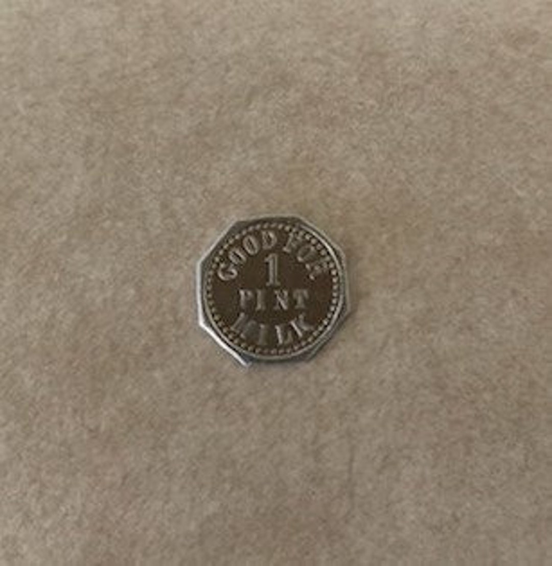 Vintage Aluminum Milk Token, Milk Token, Vintage Dairy, Token, 1920s ...