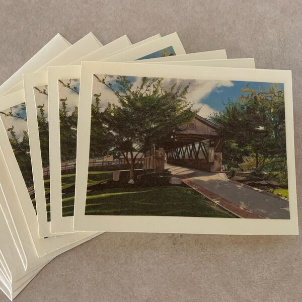 Bridge Note Card - Etsy