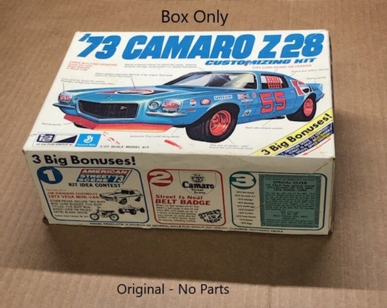 Vintage Model Box Vintage Box Cardboard Box Cardboard Model - Etsy