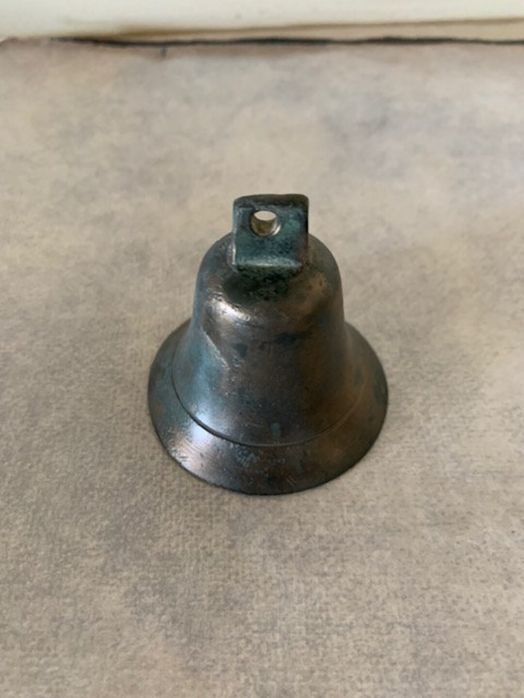 1900's Vintage Brass Cow Bell Wo/clapper, Vintage Cow Bells, Antique ...