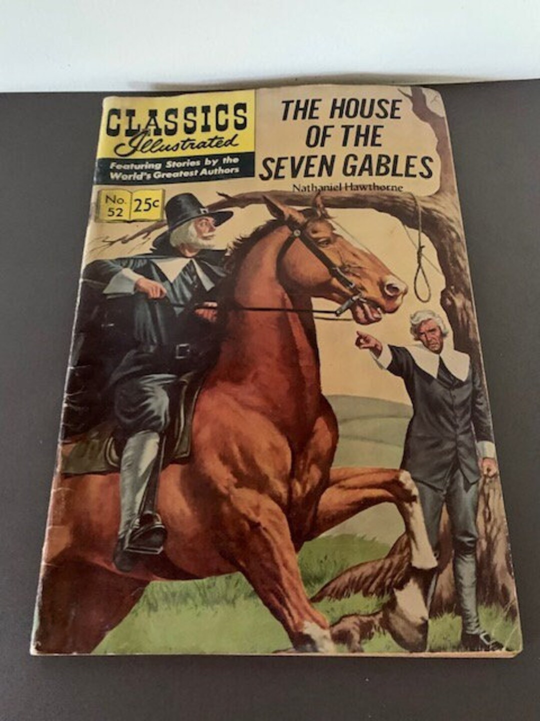 Vintage Classic Illustrated Comic Book, Comic Book, Old Comic Book ...