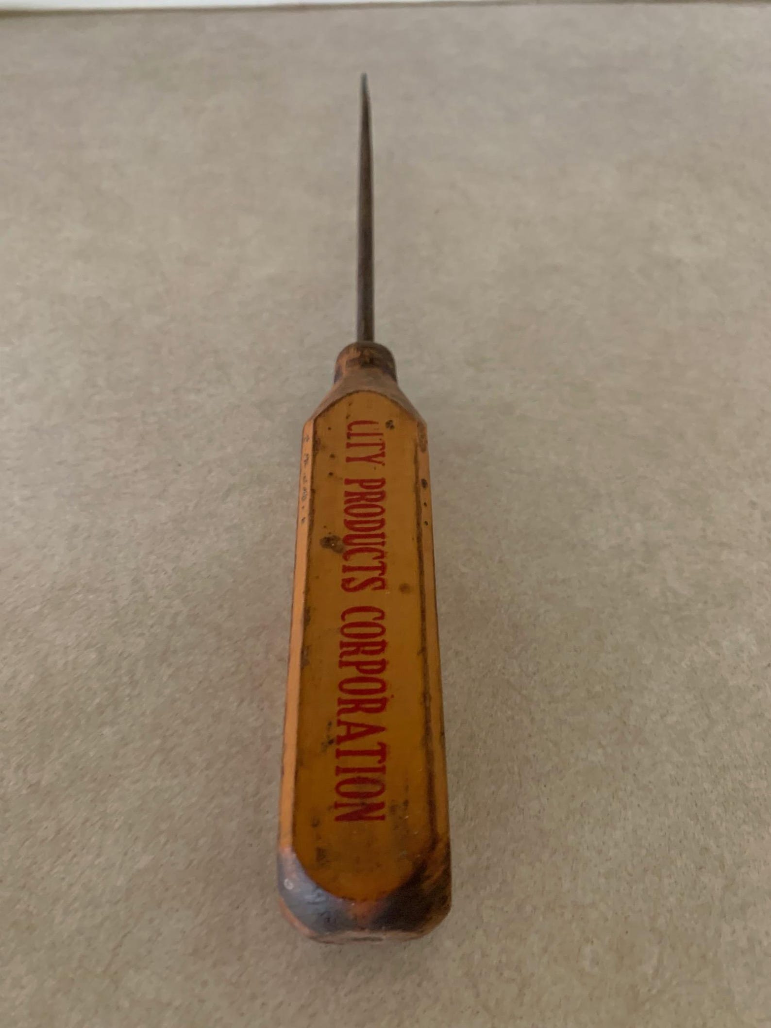 Antique Ice Pick, Ice Pick, Vintage Tools, Antique Tools, Wood Handle ...