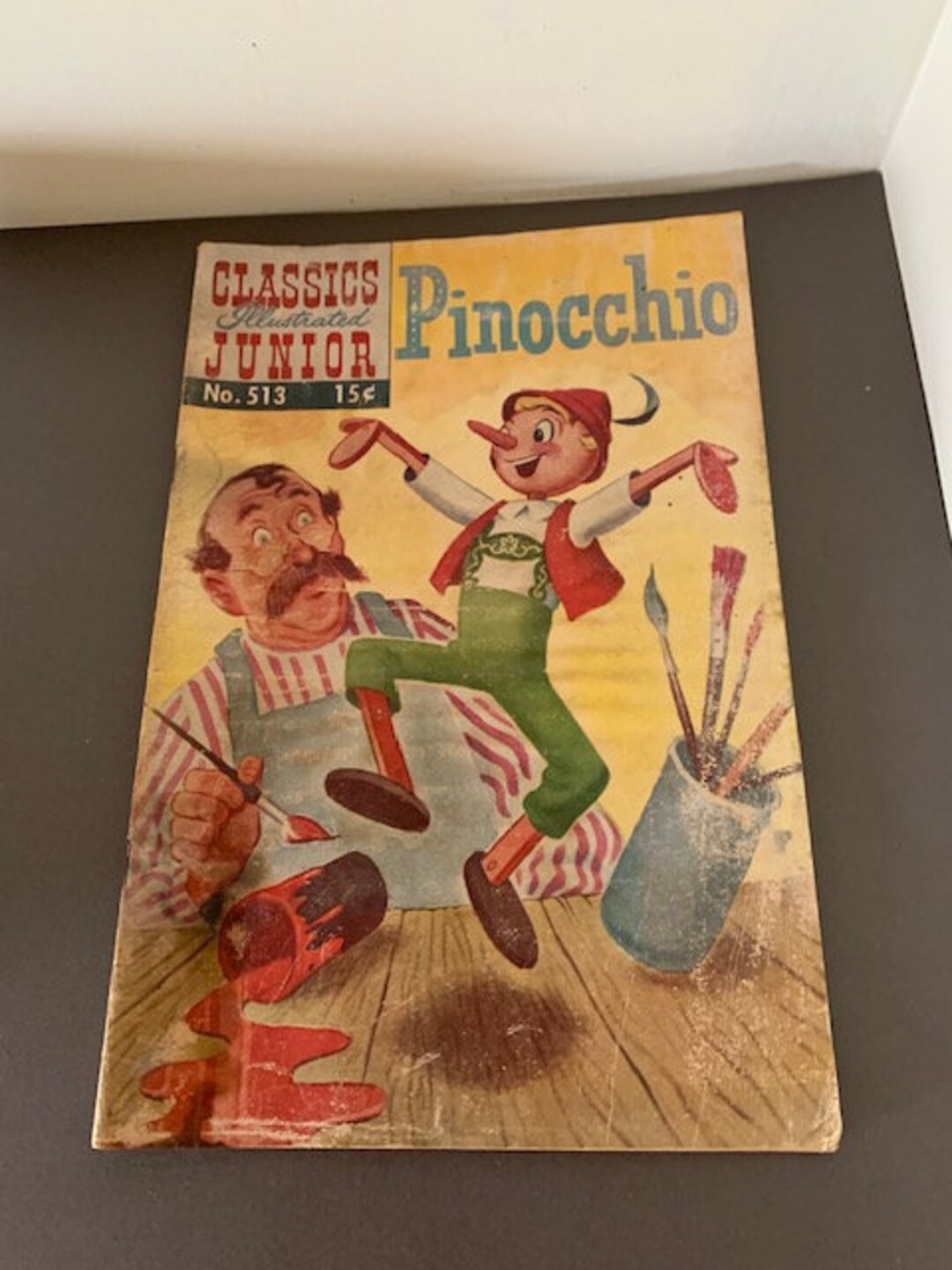 Vintage Classic Illustrated Comic Book, Comic Book, Old Comic Book ...