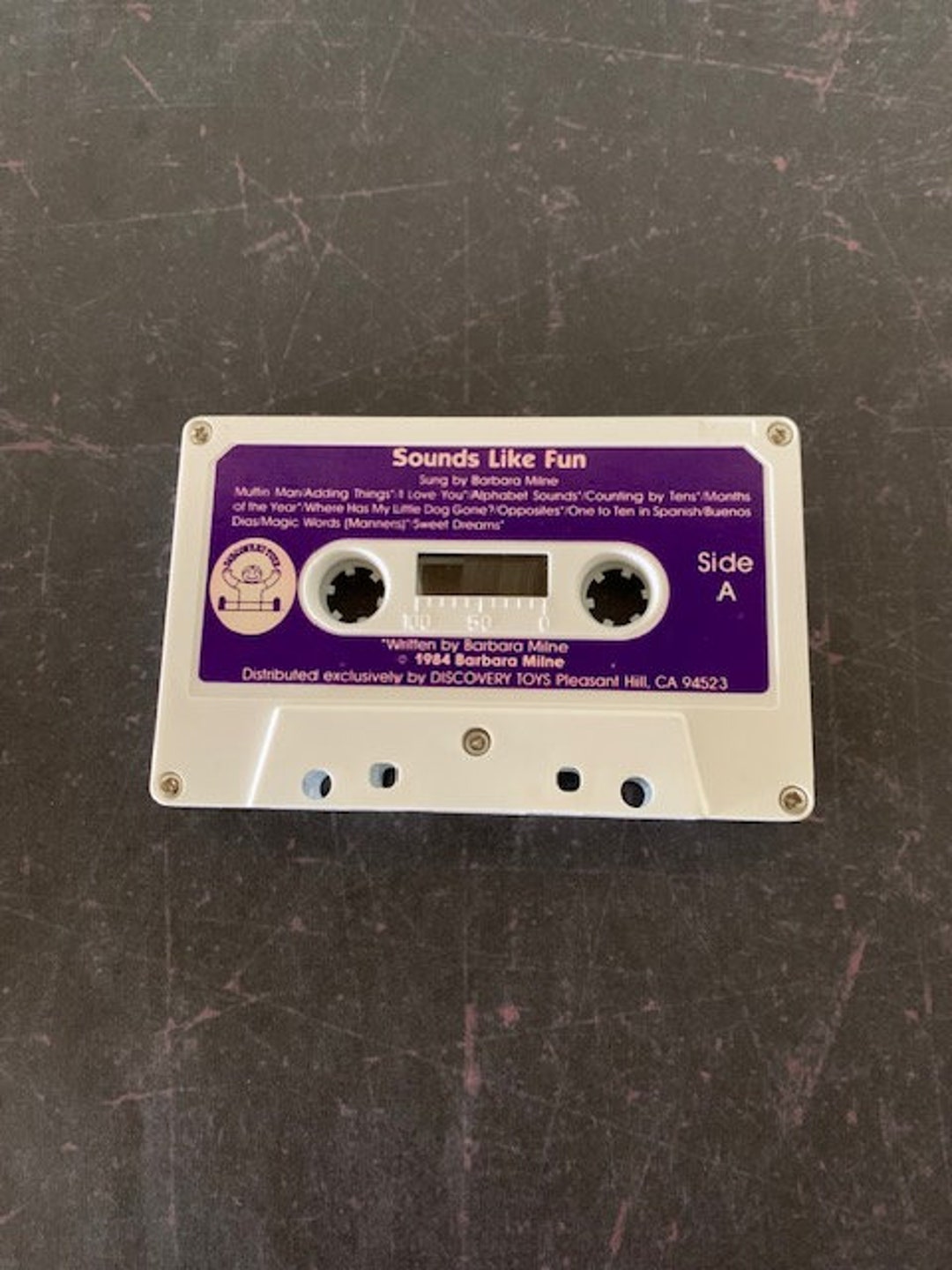 Vintage Childrens Songs Cassettes, Vintage Cassette, Childrens Music ...