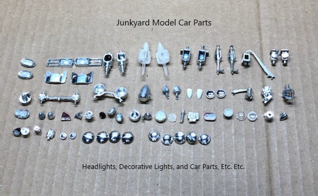 Vintage Model Car Parts, Model Car Parts, Vintage Model Cars, Junkyard ...