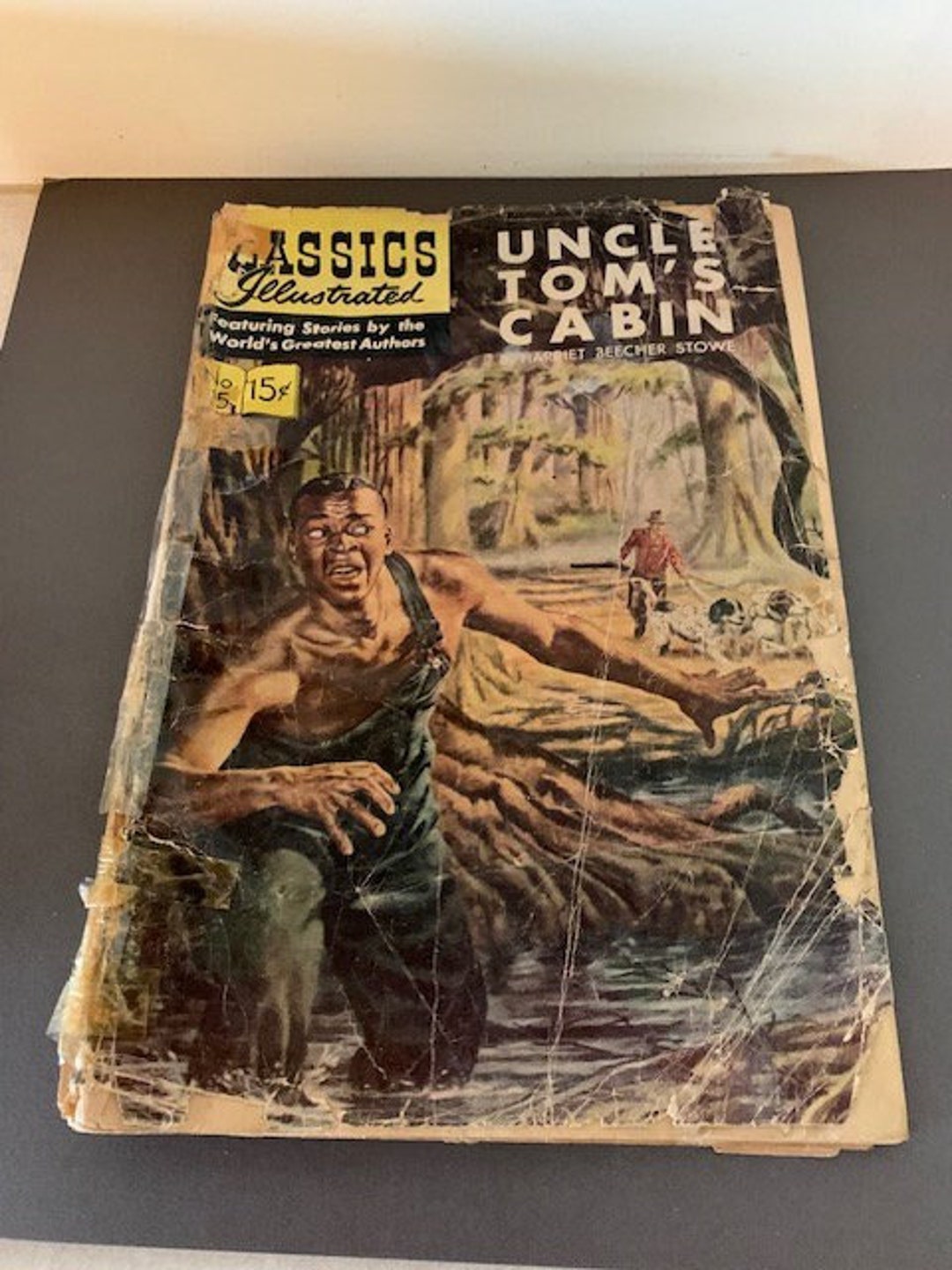 Vintage Classic Illustrated Comic Book, Comic Book, Old Comic Book ...