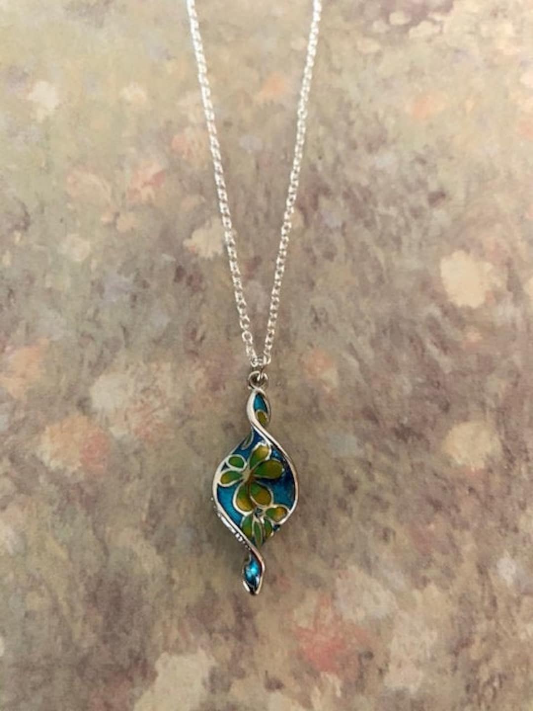 Cloisonne, Cloisonne Necklace, Cloisonne Jewelry, Cloisonne Pendant ...