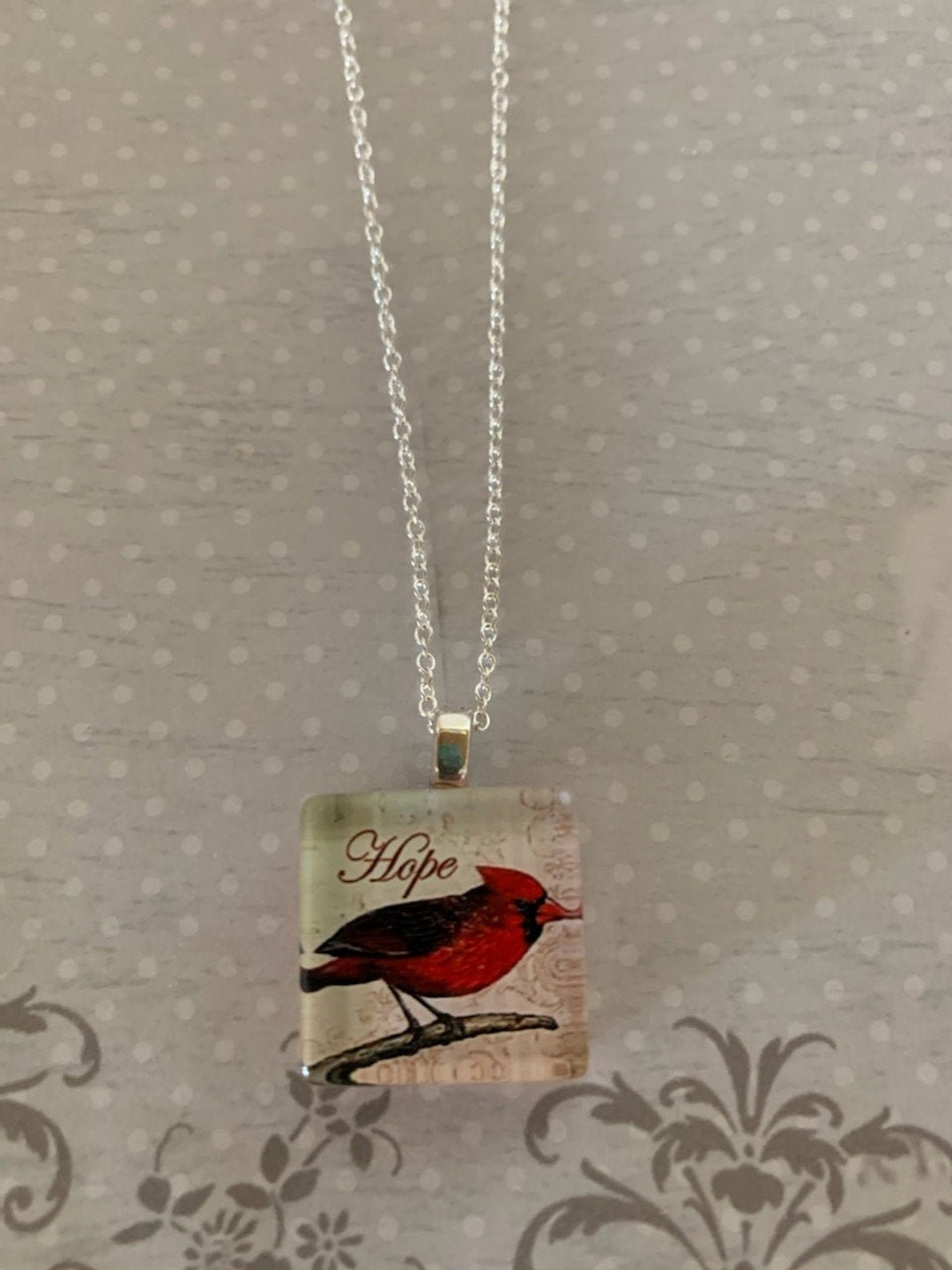 Red Cardinal, Red Cardinal Gifts, Red Cardinal Necklace, Red Cardinal ...