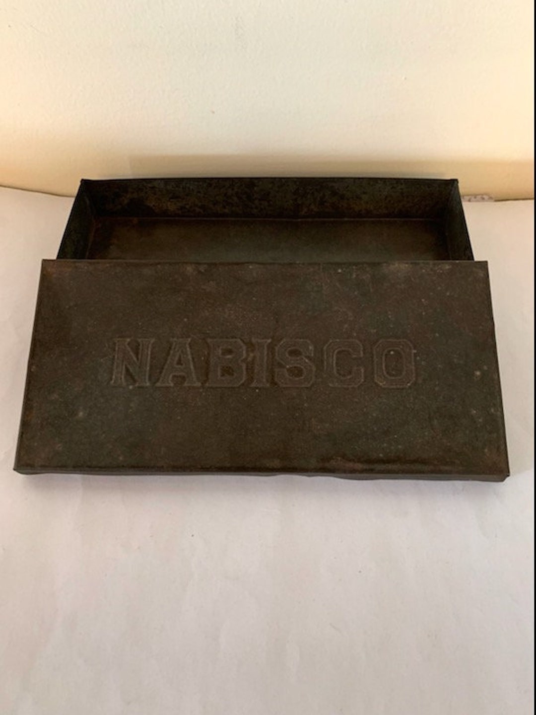 Vintage Nabisco Tin, Vintage Tin, Vintage Tin Box, Vintage Metal Box ...