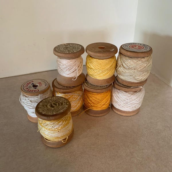 Old Thread Spools - Etsy