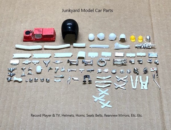 Junkyard Model Car Parts, Model Car Parts, Vintage Model Cars, Junkyard ...