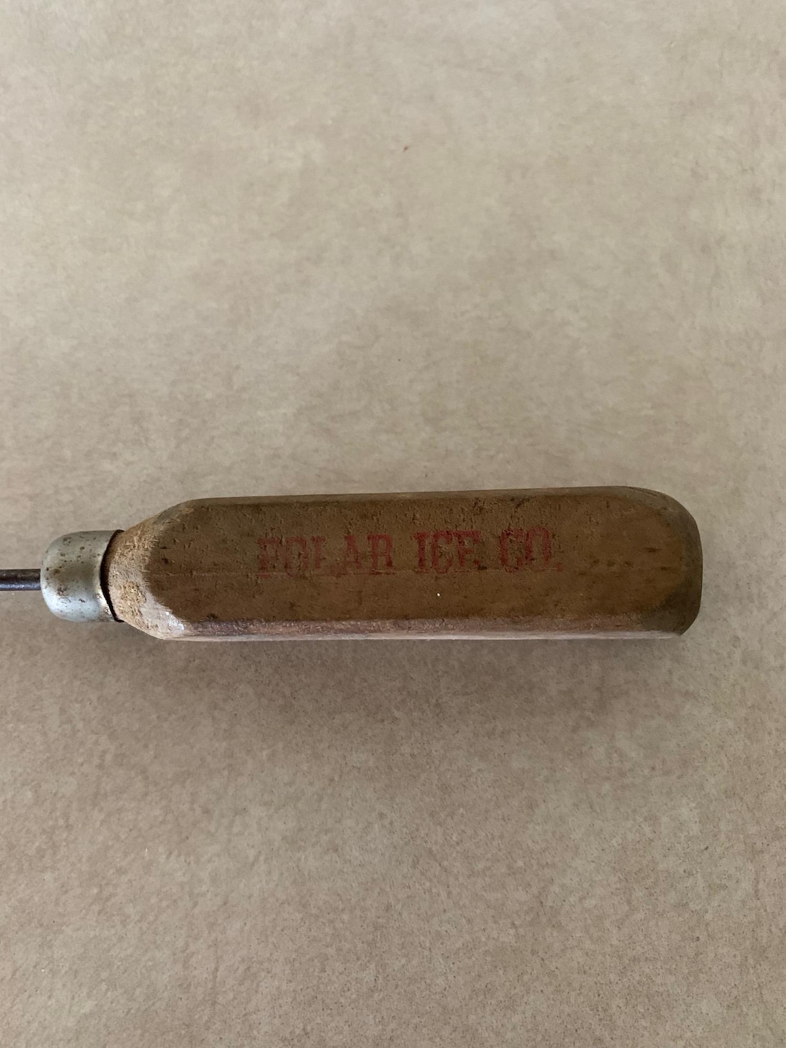 Antique Ice Pick, Ice Pick, Vintage Tools, Antique Tools, Wood Handle ...