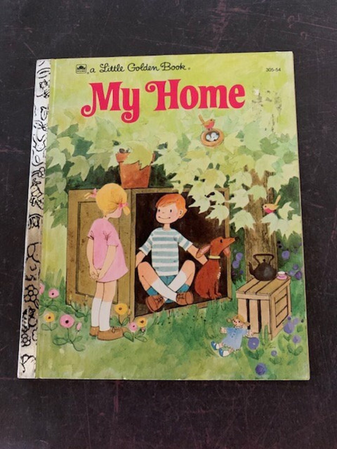 Vintage Children's Book, Vintage Book, My Home Book, Childrens Book ...
