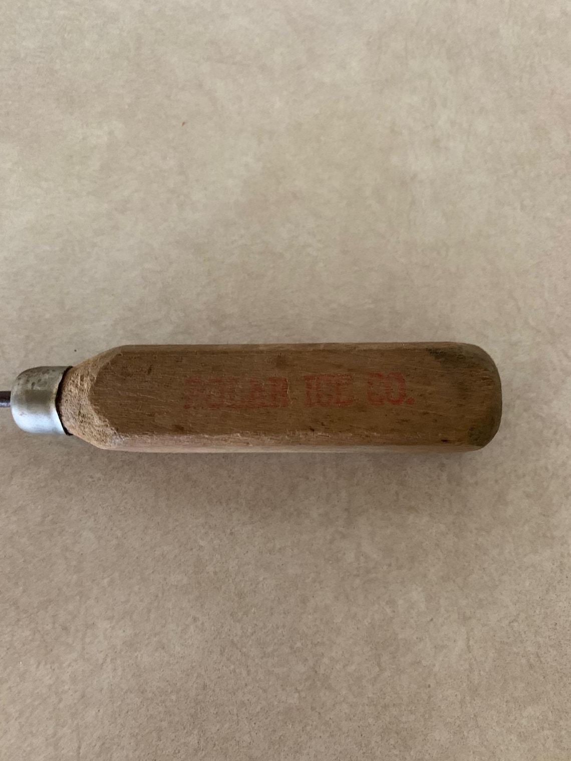 Antique Ice Pick, Ice Pick, Vintage Tools, Antique Tools, Wood Handle ...
