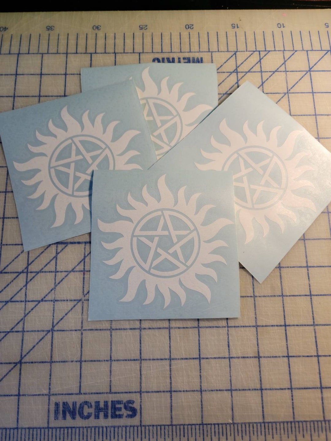 Supernatural Warding Tattoo Decal - Etsy