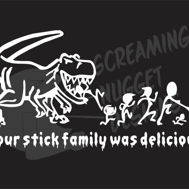 Stick Family Decal - Etsy
