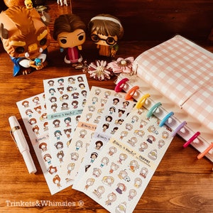 Frippet Daily Activity Stickers | Chibi Planner Stickers | TO Do's ...