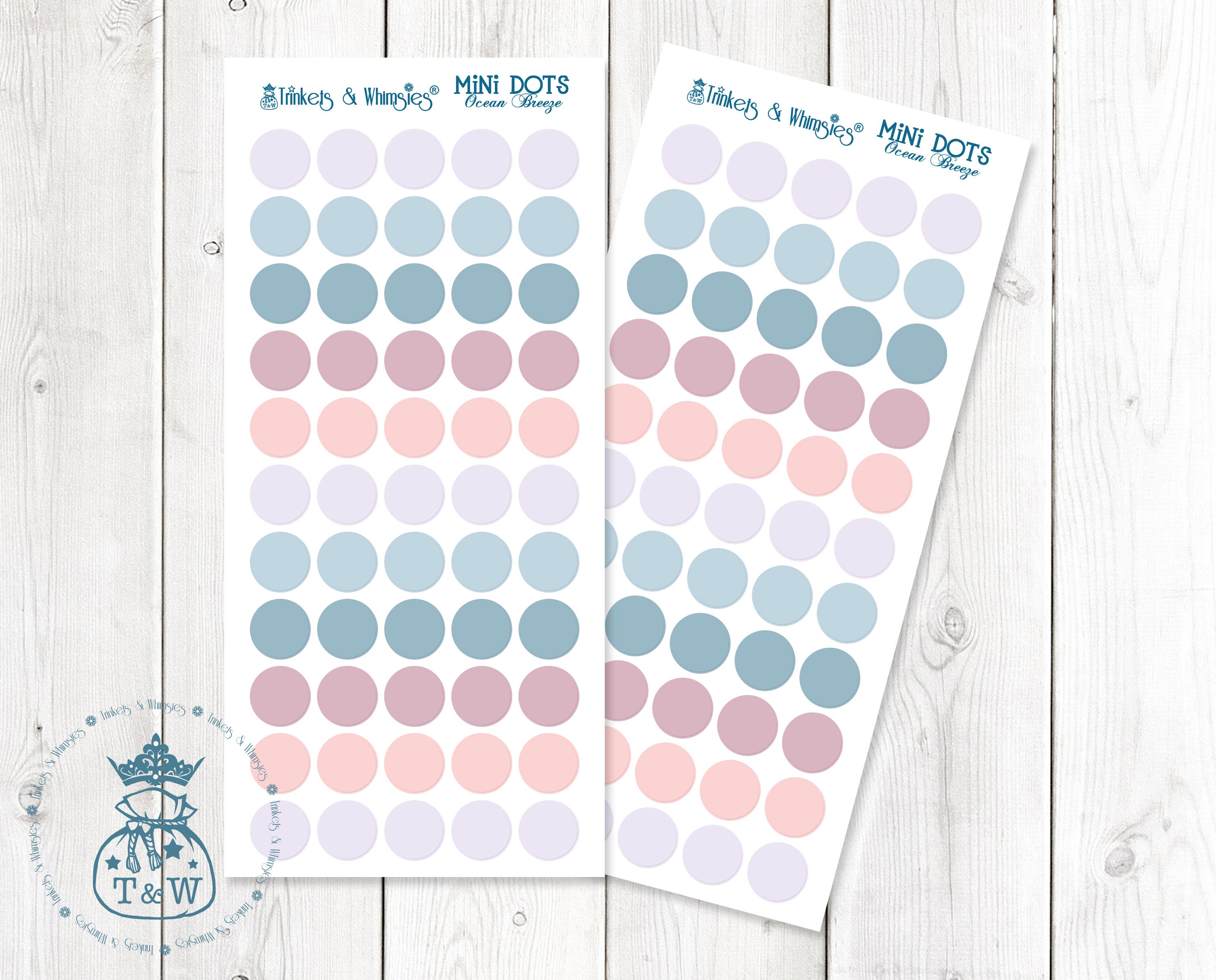 Transparent Mini Dots Planner Stickers Dots Stickers Polka | Etsy