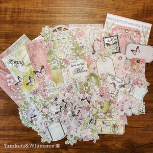 Spring-kissed Journal Stickers Springtime Stickers Journal Ephemera ...